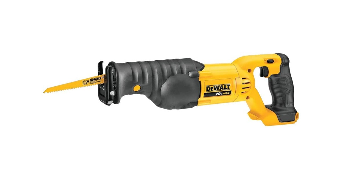 DeWalt DCS380B Reciprocating Saw Review - Tool Reviews Ninja